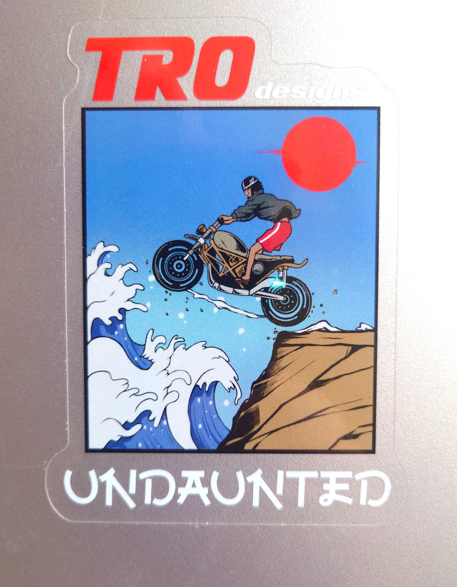 TRO Designs UNDAUNTED Sticker – TRODesigns