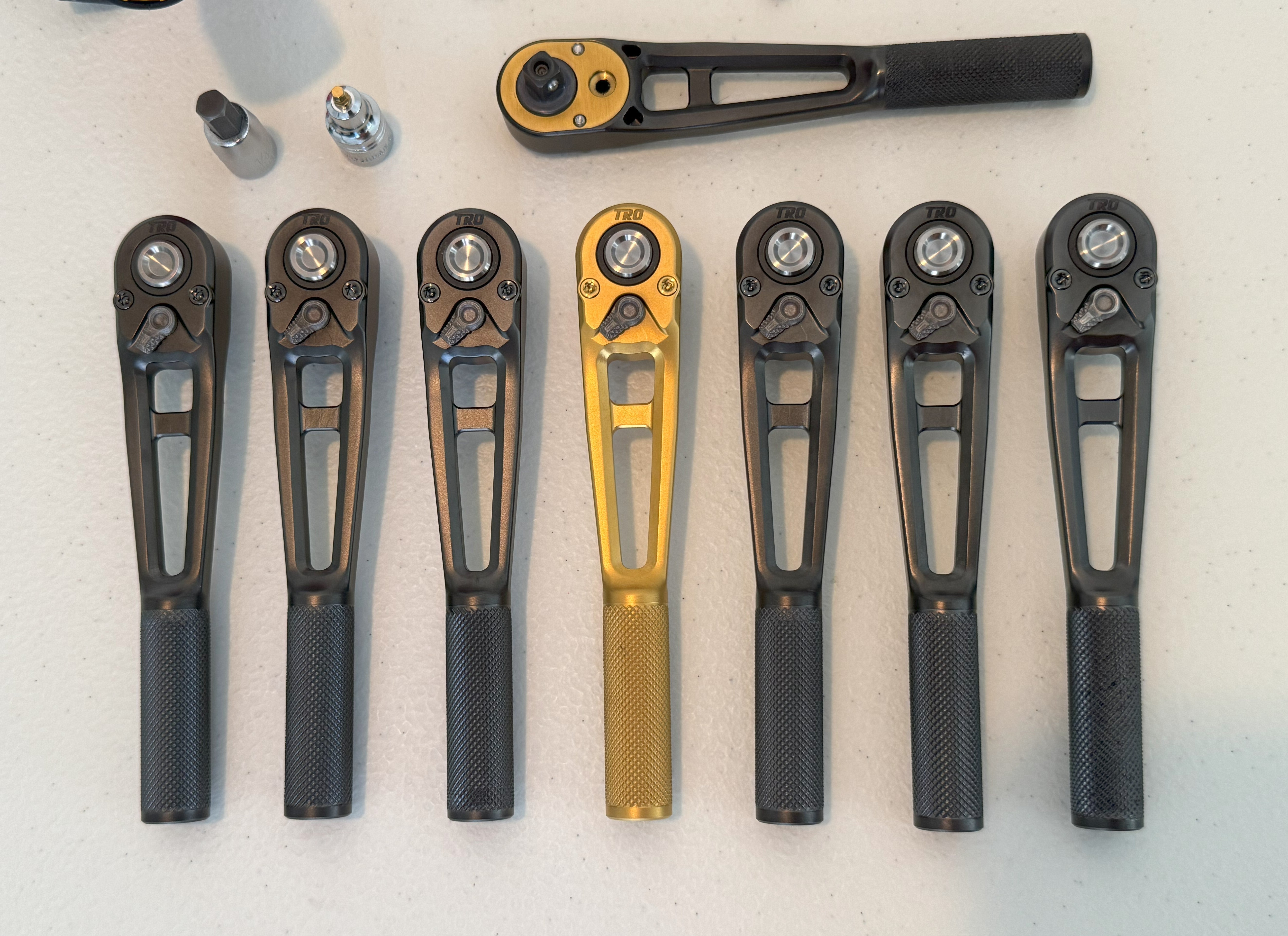 TRO 1/4" Drive Titanium Ratchet – TRODesigns